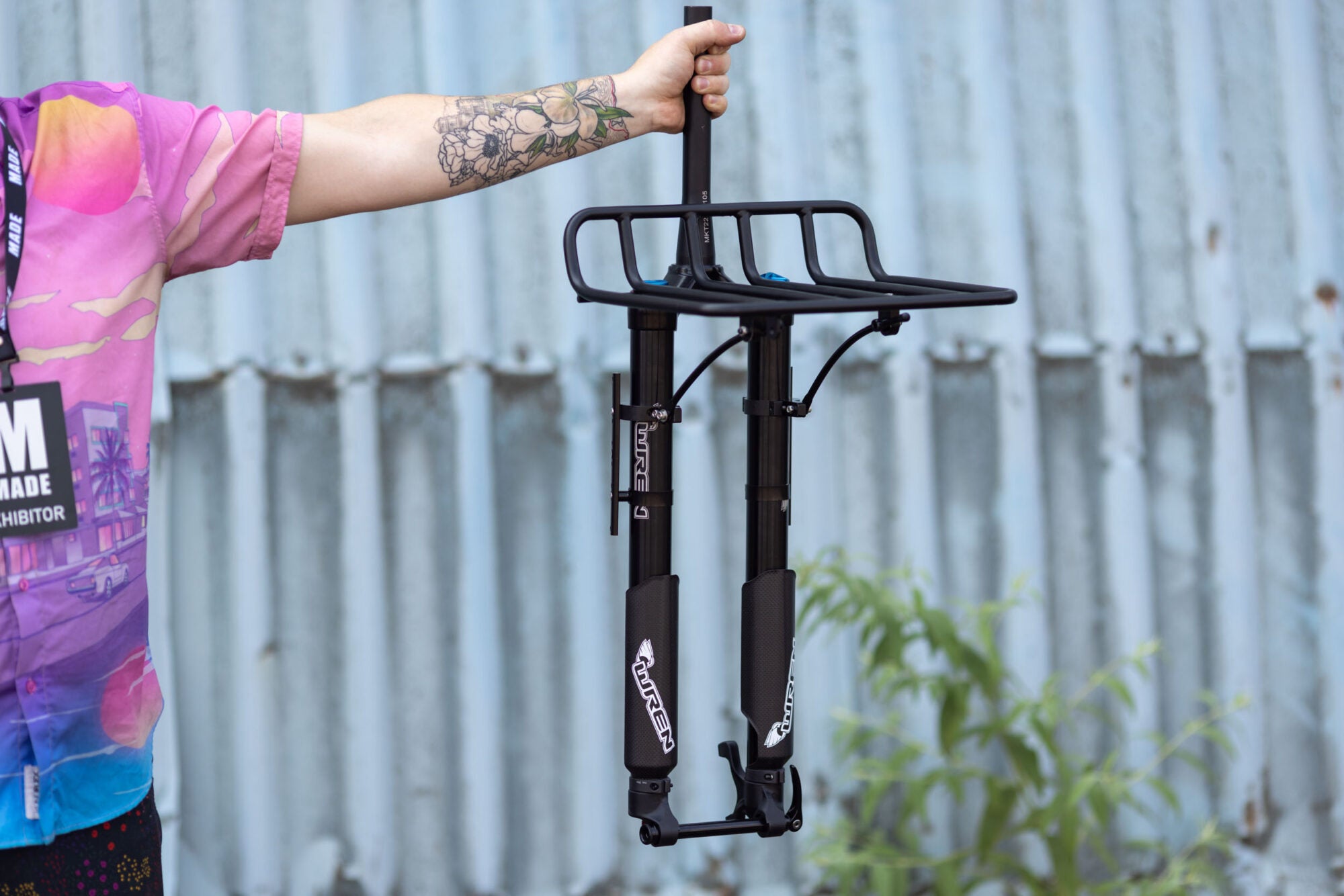 Wren Inverted Suspension Fork & Perseverance Rack Adventure Kit ...